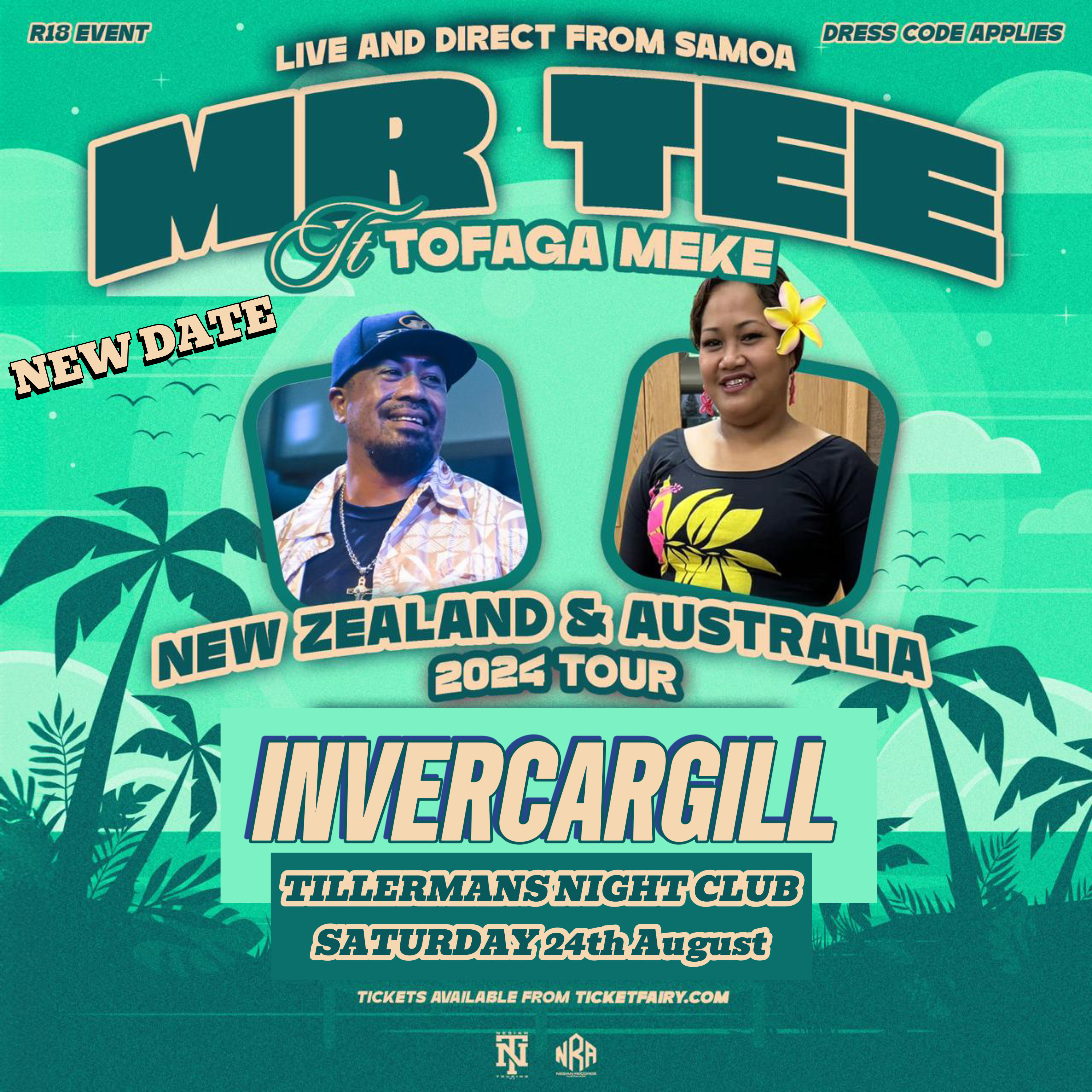 Mr Tee - NZ & Australian Tour 2024 - Invercargill's Tickets ...