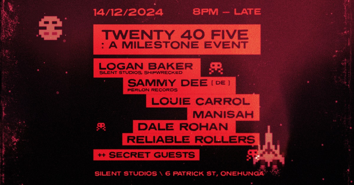 Silent Studios : Twenty 40 Five's Tickets | Auckland | Silent Studios ...