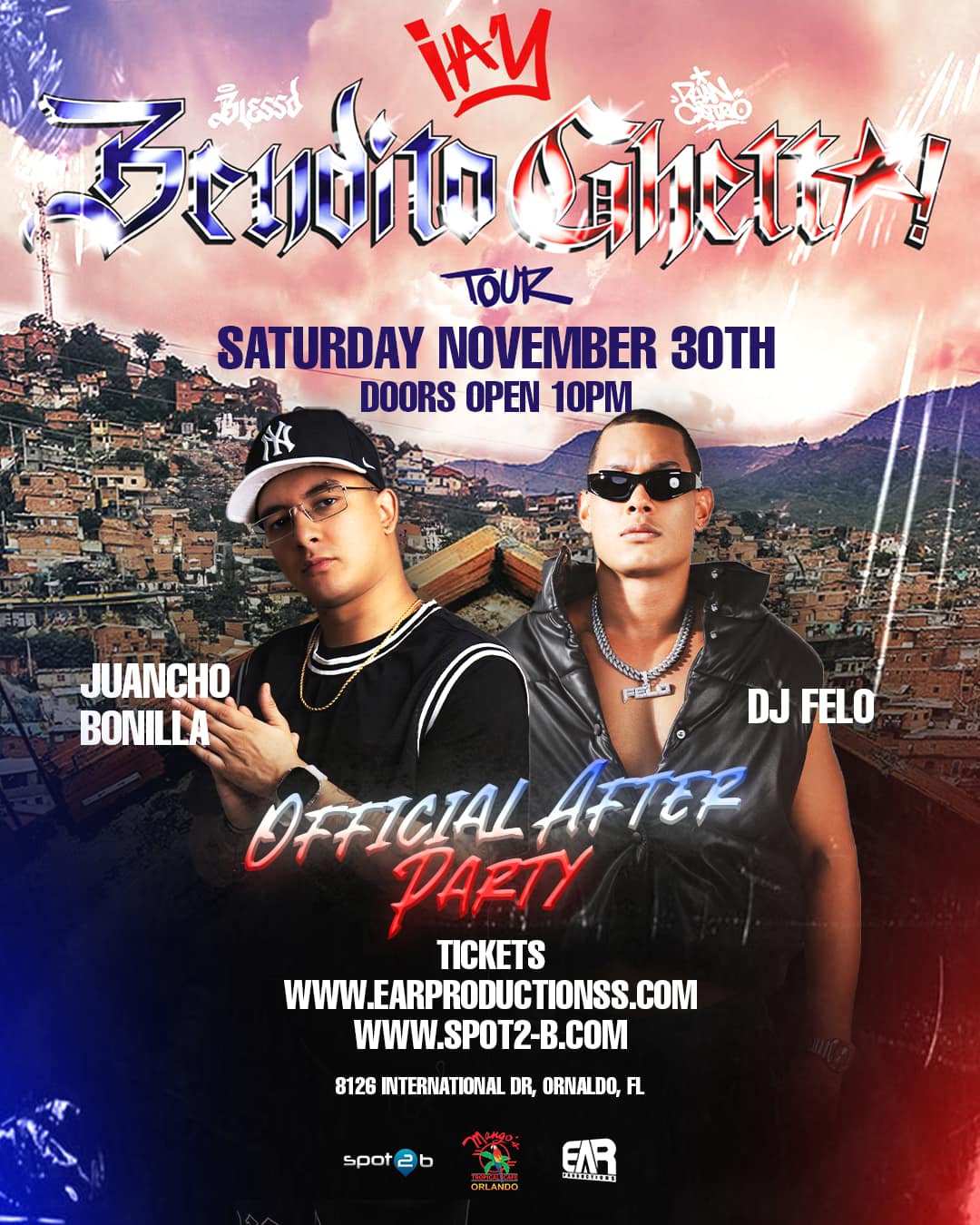 Ryan Castro & Blessd official after party 2night at Mangos's Tickets ...