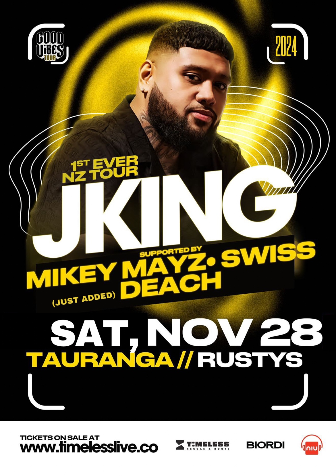JKING TOUR |TAURANGA's Tickets | Tauranga | Rusty's Bar & Restaurant ...