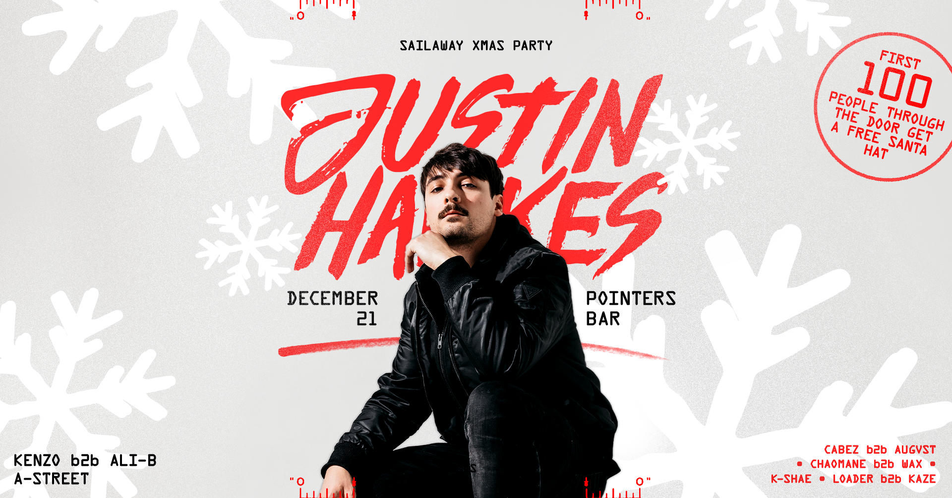 Sail Away Xmas Party Ft. Justin Hawkes (USA)'s Tickets | Auckland ...