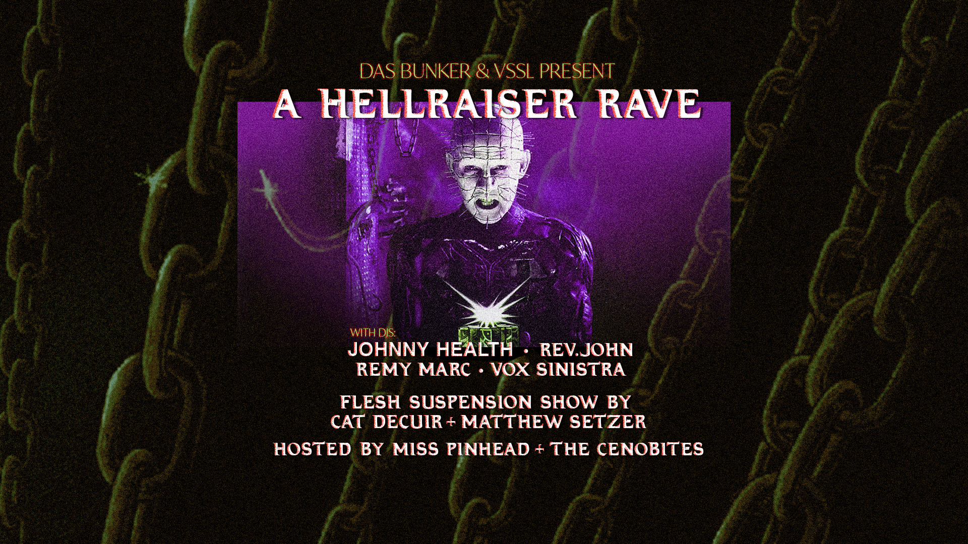 Restless Nites | Event | Das Bunker & VSSL Present: A Hellraiser Rave