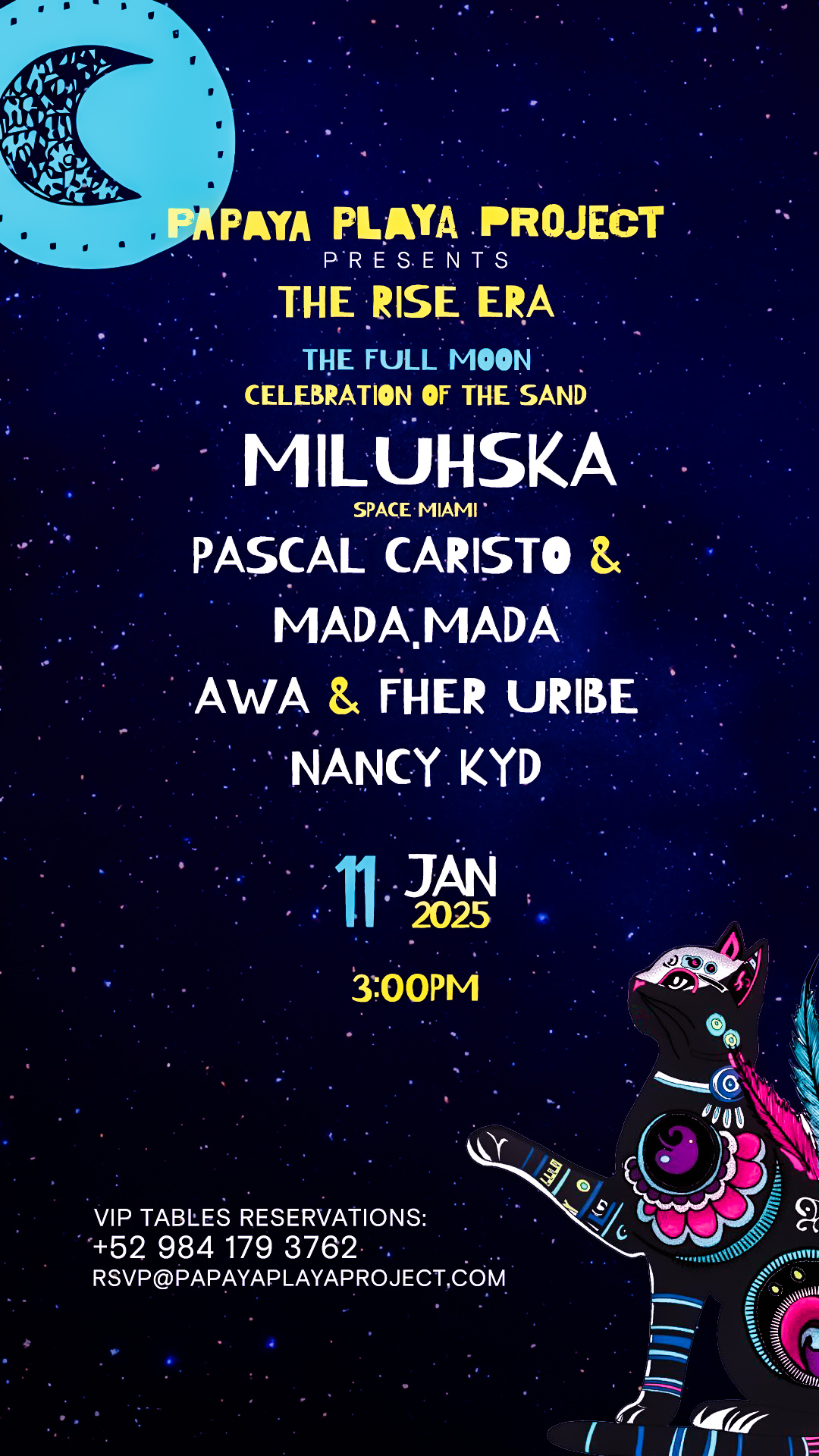 PPP Presents- JAN 11th The Full Moon - Music Journey by MILUHSKA's ...
