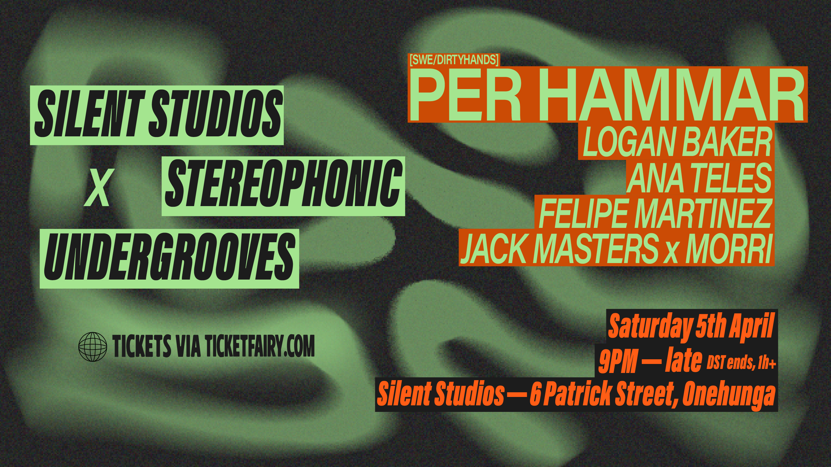 Silent Studios Presents Per Hammar Tickets | Auckland | Silent Studios - Ticket Fairy
