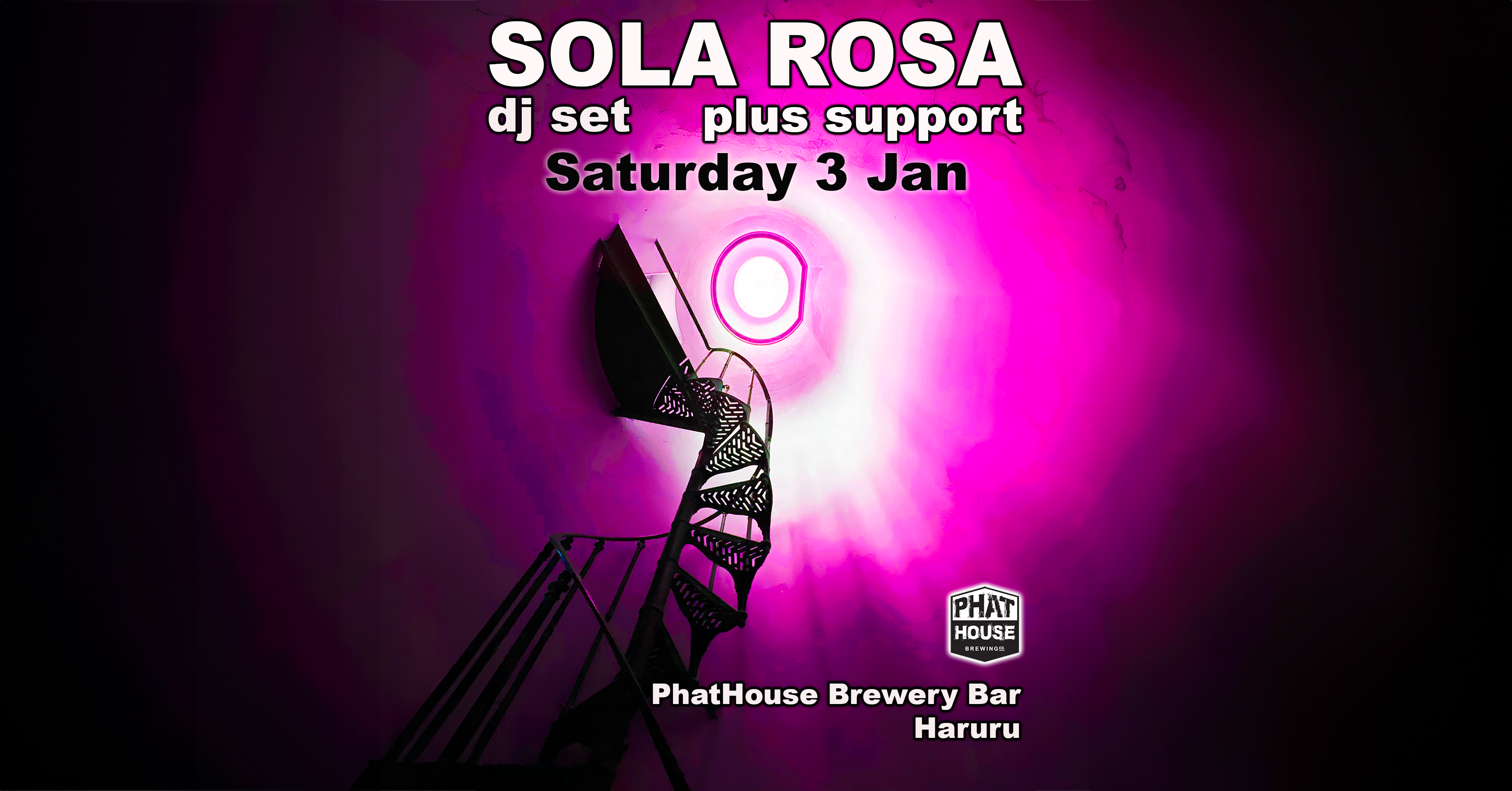 Sola Rosa DJ set's Tickets | Haruru | PhatHouse Brewing Co. - Ticket Fairy