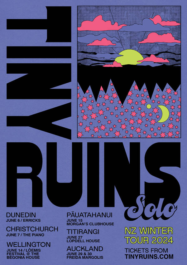 Tiny Ruins (solo) | Freida Margolis's Tickets | Auckland | Freida Margolis - Ticket Fairy