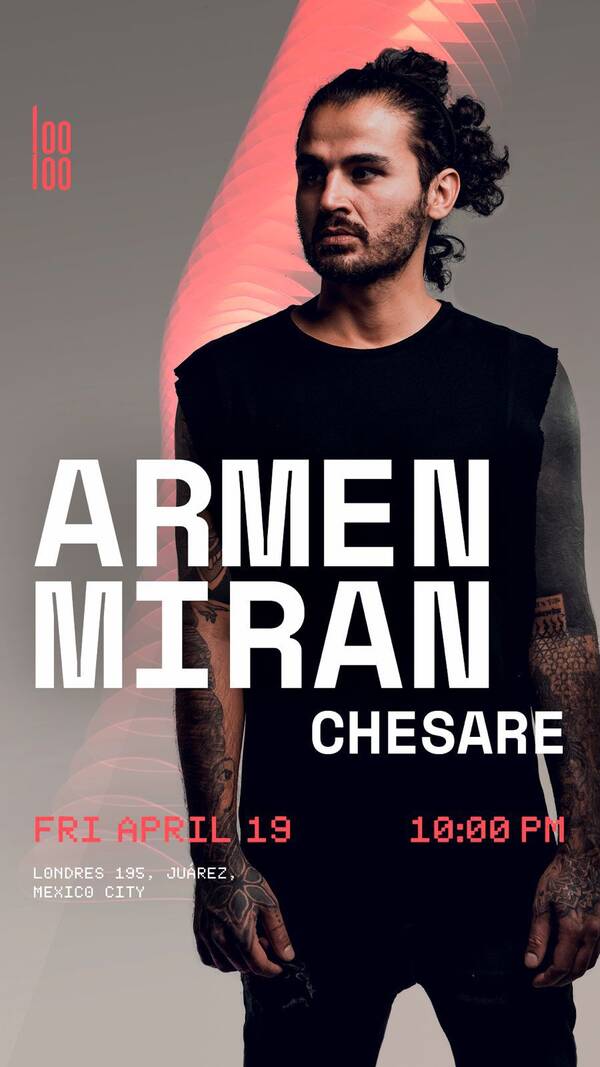 Armen Miran @ Looloo Tickets | Juárez | LooLoo Studio - Ticket Fairy