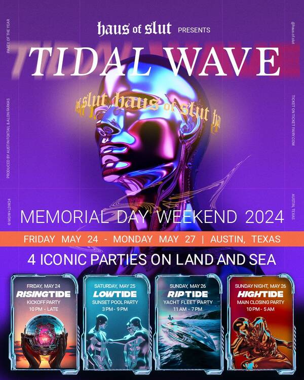 Tidal Wave MDW 2024 Tickets | Austin | Texas - The Ticket Fairy