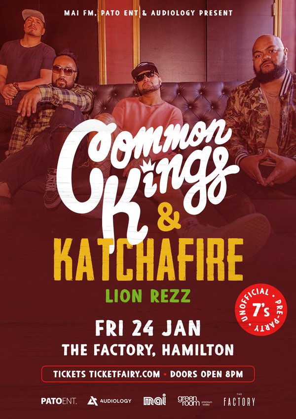 Common Kings, Katchafire & Lion Rezz's Tickets | Hamilton | The Factory ...
