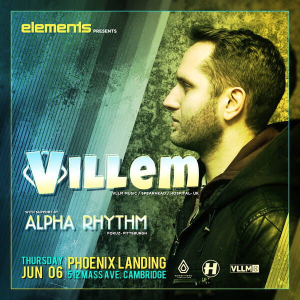 Villem USA debut at elements Tickets | Cambridge | The Phoenix Landing ...