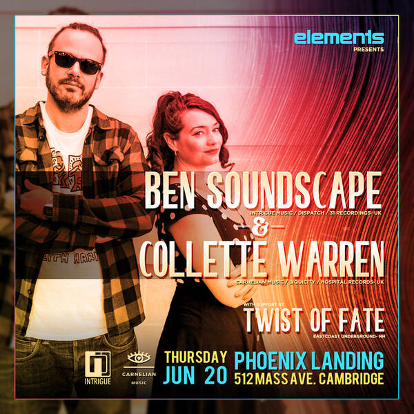 elements w/ Ben Soundscape & Collette Warren Tickets | Cambridge | The ...