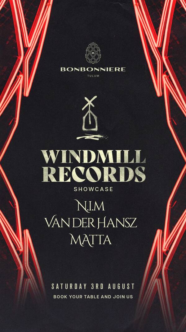 WINDMILL RECORDS SHOWCASE @ BONBONNIERE TULUM Tickets | Tulum ...