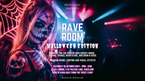 REVIS Music presents - The Rave Room Halloween Edition Tickets ...