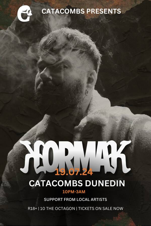 Catacombs Nightclub Presents: KORMAK's Tickets | Dunedin | Catacombs ...