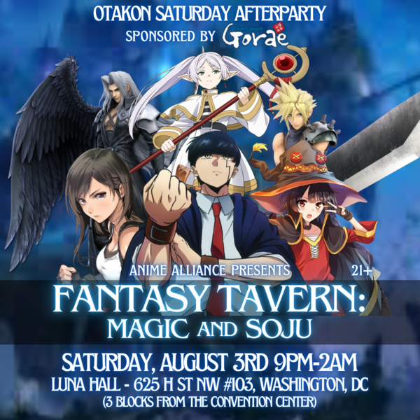 Otakon Afterparty - Fantasy Tavern: Magic and Soju's Tickets ...
