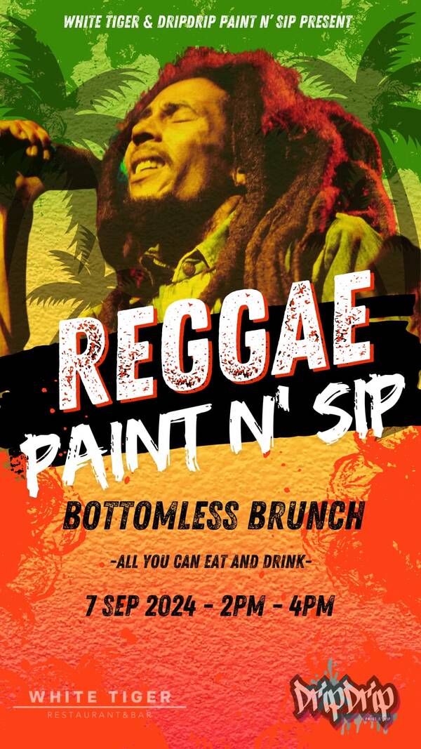 Reggae Paint & Sip's Tickets | Rotorua | 1129 Tutanekai Street - Ticket ...
