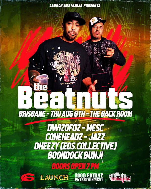 The Beatnuts Brisbane Tickets | Annerley | The Back Room Brisbane ...