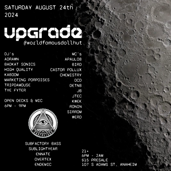 UPGRADE @ DOLL HUT Tickets | Anaheim | Doll Hut - Ticket Fairy