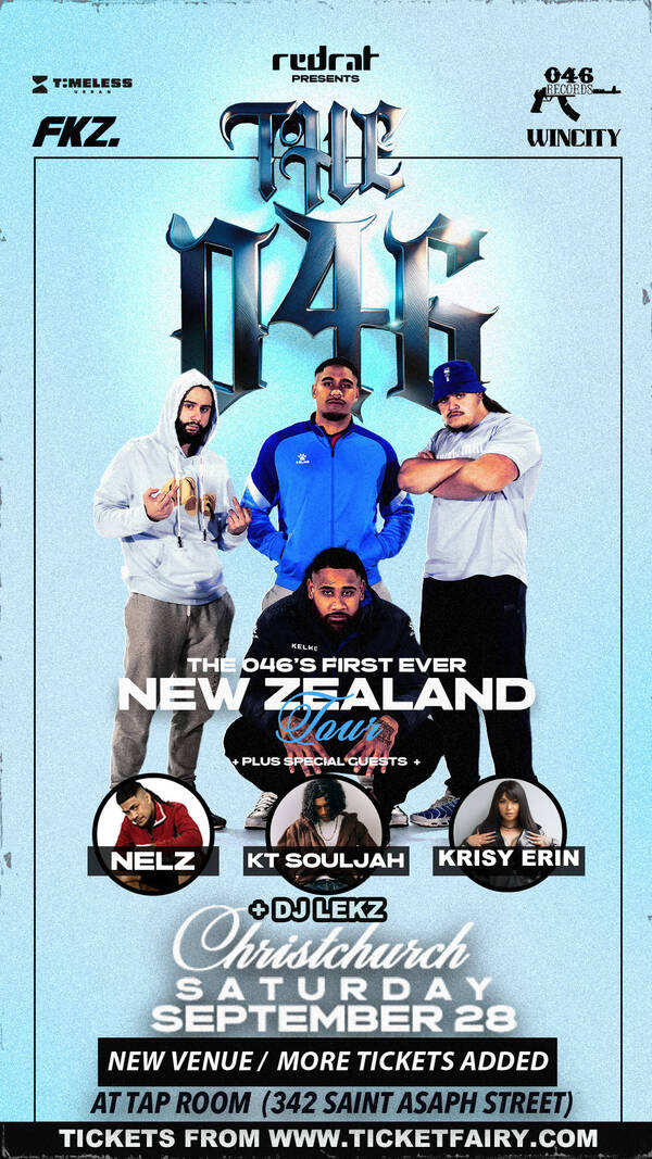 Pre-Registration for The 046 | Christchurch