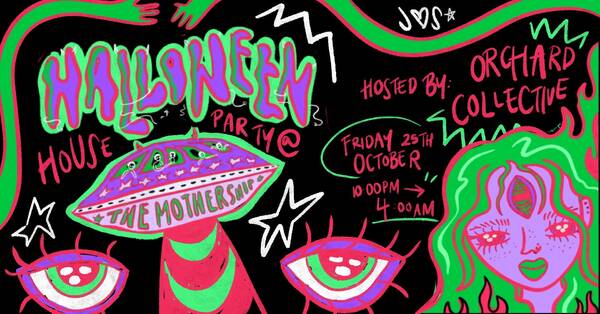 Halloween House Party's Tickets | Auckland | The Mothership - Ticket Fairy