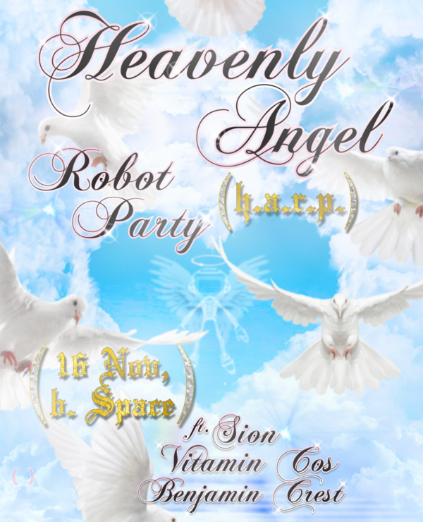 Heavenly Angel Robot Party Tickets | Wellington | b.Space - Ticket Fairy