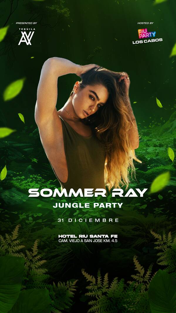 SOMMER RAY @RIUPARTY CABOS Tickets | Cabo San Lucas | Hotel Riu Santa ...