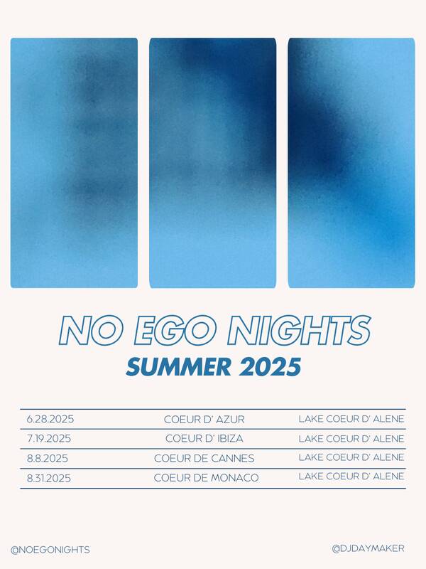 No Ego 2025 Yacht Party - Season Pass's Tickets | Coeur d'Alene | Lake ...