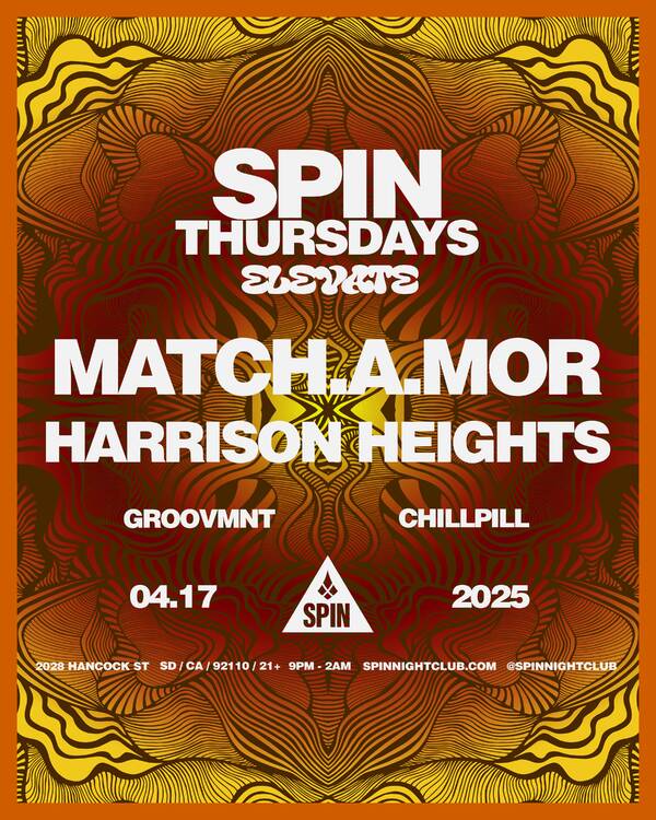 Spin Thursdays: Elevate's Tickets | San Diego | Spin Nightclub - Ticket ...