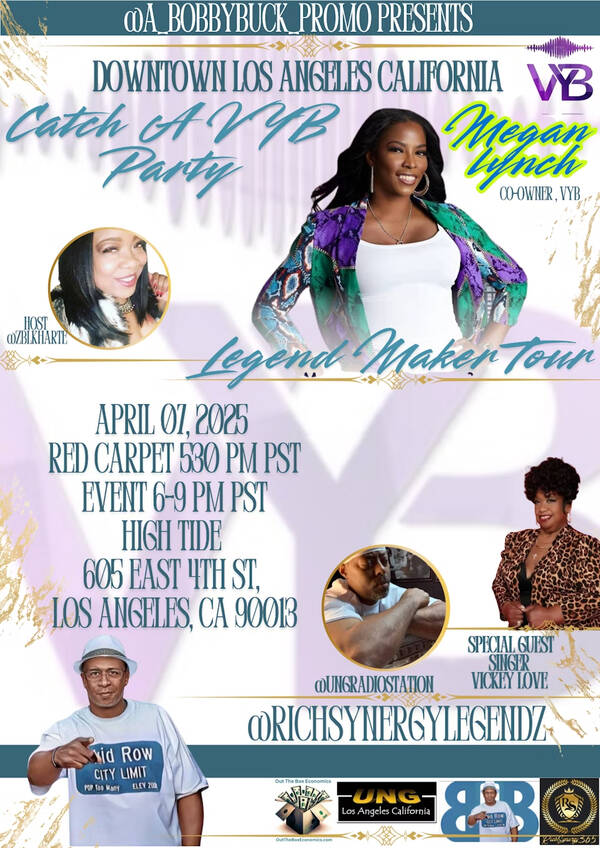 Catch A VYB Party Tickets | Los Angeles | High Tide - Ticket Fairy