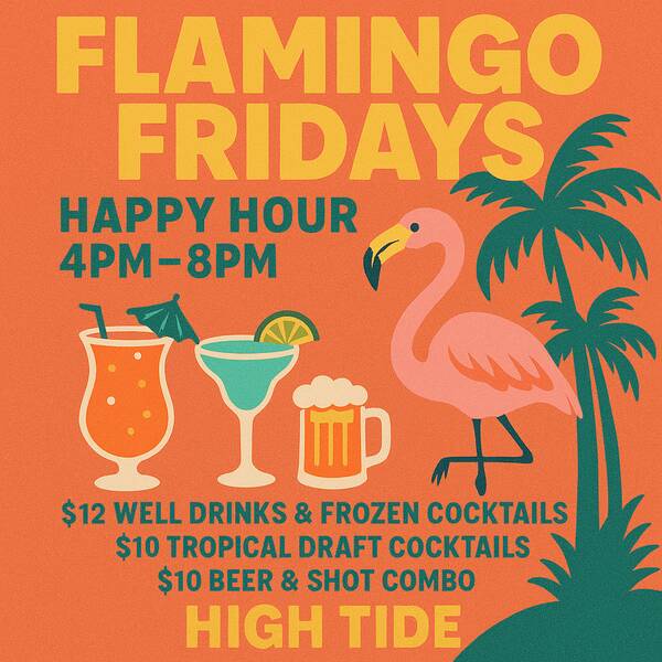 FLAMINGO FRIDAYS Tickets | Los Angeles | High Tide - Ticket Fairy