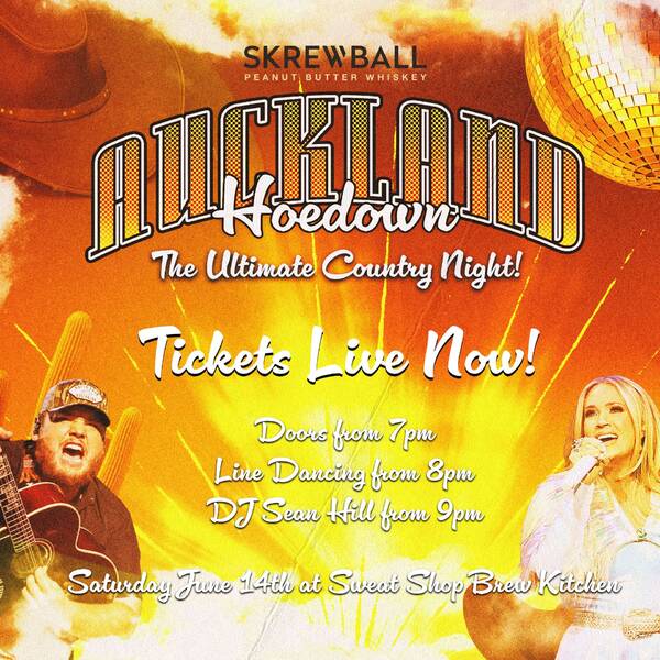 The Auckland Hoedown Tickets | Auckland | Sweat Shop Brew Kitchen ...