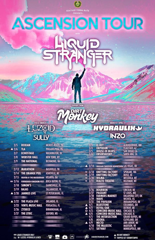 ASCENSION Tour with Liquid Stranger - Detroit, MI - 04/02 Tickets ...