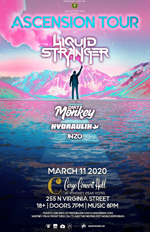 ASCENSION Tour with Liquid Stranger - Reno, NV - 03/11 Tickets | Reno ...