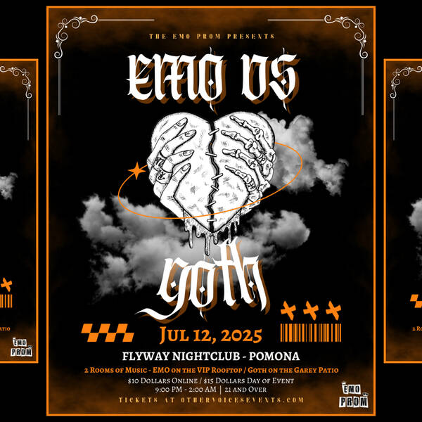 THE EMO PROM Sat July 12 @ Flyway Pomona's Tickets | Pomona | Flyway ...