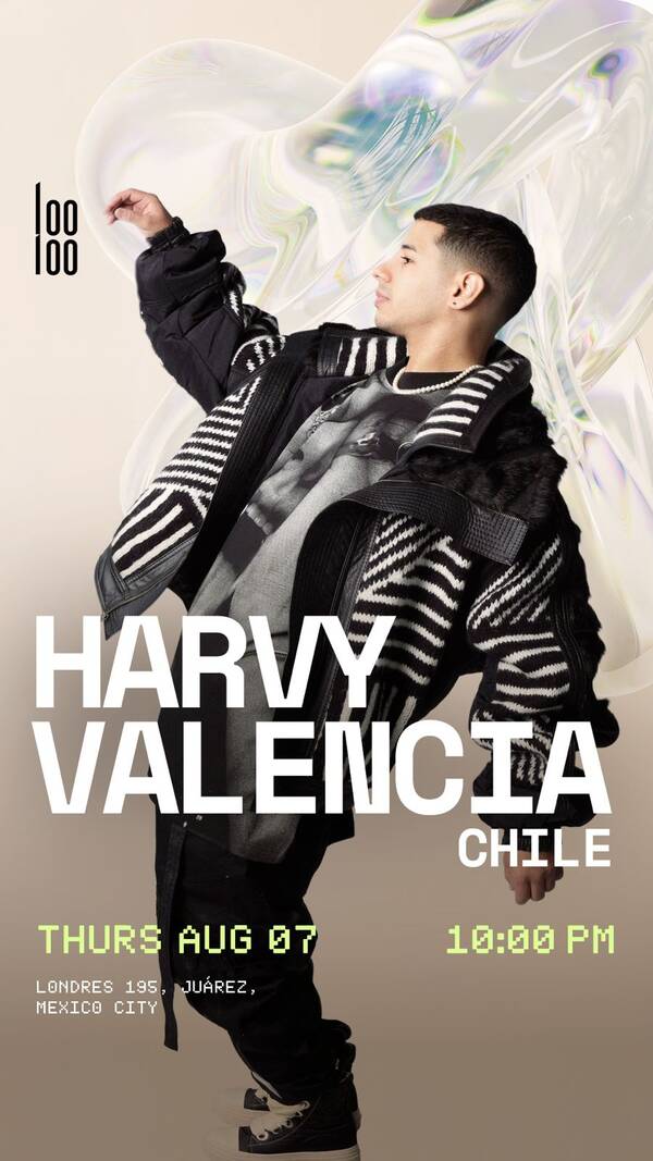 HARVY VALENCIA @ Looloo's Tickets | Juárez | LooLoo Studio - Ticket Fairy