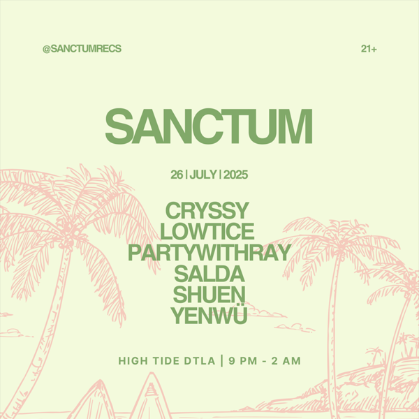 SANCTUM @ High Tide's Tickets | Los Angeles | High Tide - Ticket Fairy