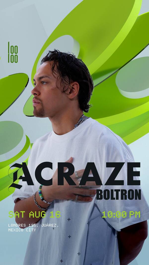 ACRAZE @ Looloo Tickets | Juárez | LooLoo Studio - Ticket Fairy
