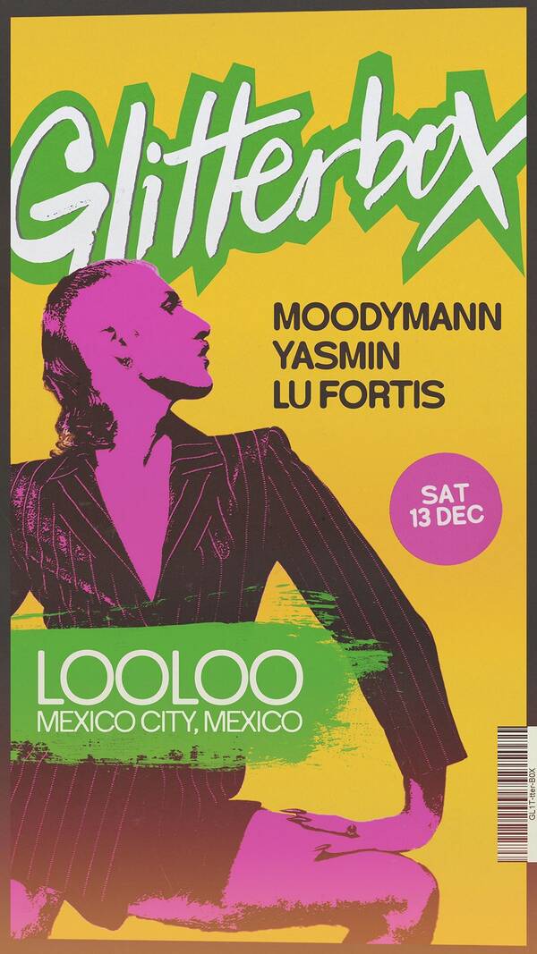 GLITTERBOX @ Looloo's Tickets | Juárez | LooLoo Studio - Ticket Fairy