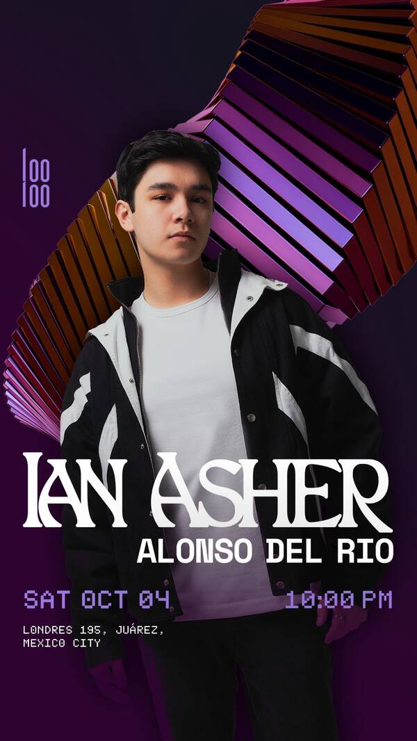 IAN ASHER @ Looloo's Tickets | Juárez | LooLoo Studio - Ticket Fairy