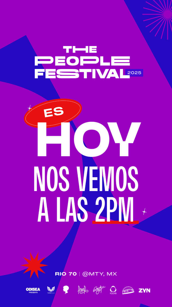 The People Festival 2025 Tickets | Monterrey | Auditorio Rio 70 ...