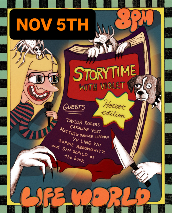 Storytime with Violet: Horror Edition's Tickets | Brooklyn | LIFE WORLD ...