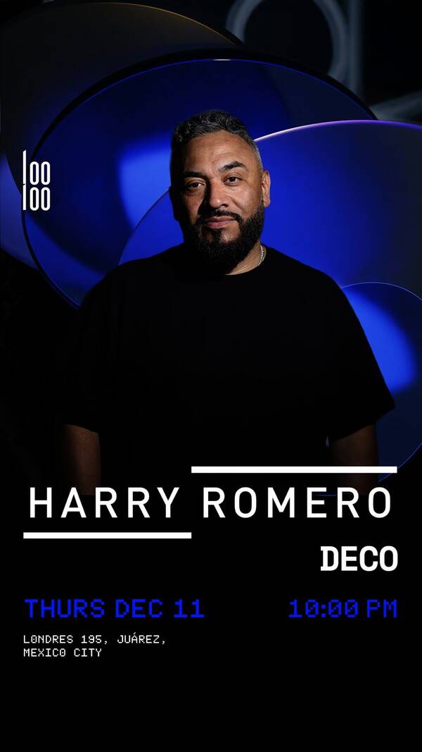 HARRY ROMERO @ Looloo's Tickets | Juárez | LooLoo Studio - Ticket Fairy