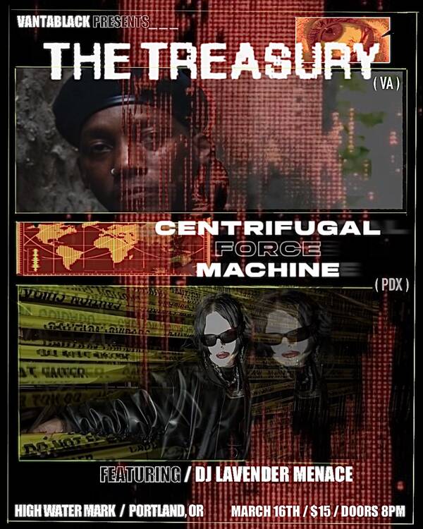 The Treasury, CFM, DJ Lavender Menace's Tickets | Portland | The High ...
