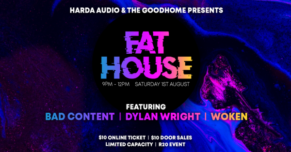 FAT HOUSE's Tickets | Auckland | The Good Home - Ticket Fairy