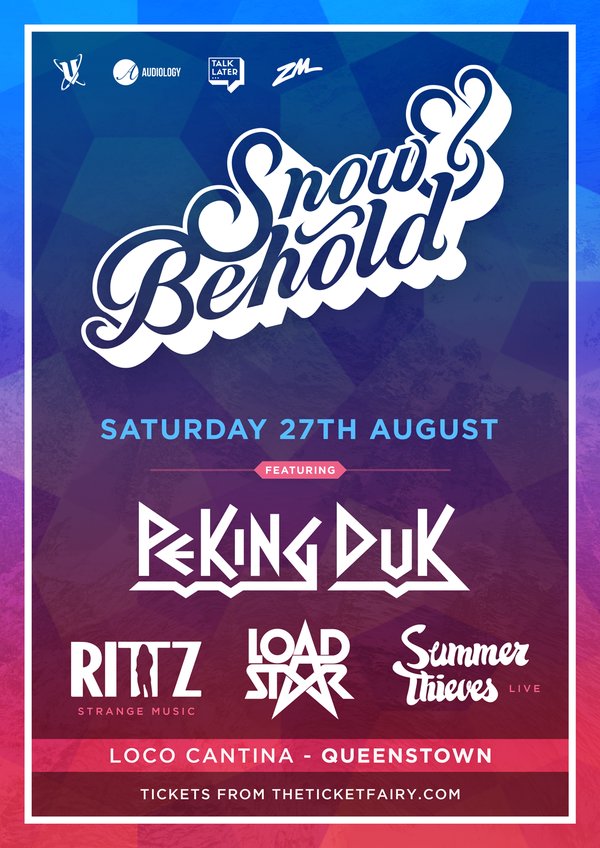SNOW & BEHOLD - QUEENSTOWN Tickets | Queenstown | Loco Cantina - Ticket ...
