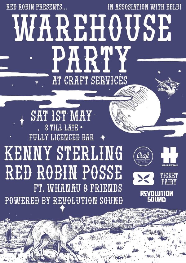 WAREHOUSE PARTY Tickets | Auckland | Craft Services - Ticket Fairy