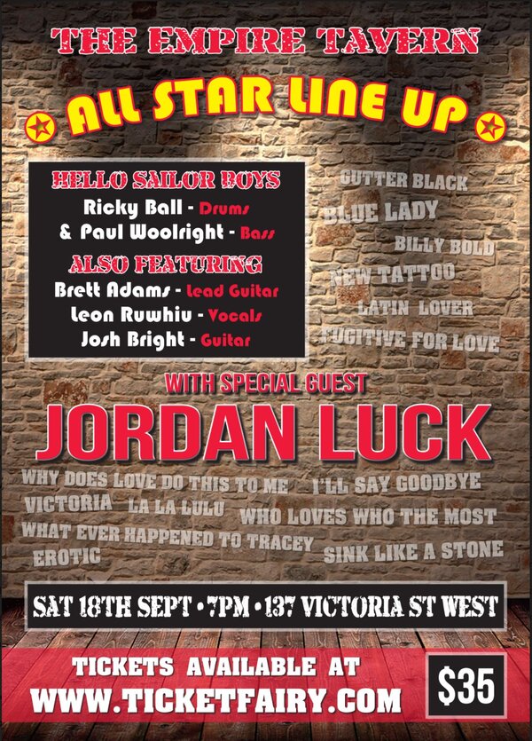 The Empires All Star Lineup Ft JORDAN LUCK Tickets | Auckland | The ...