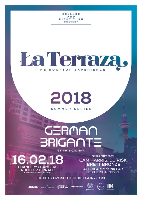 La Terraza Present: German Brigante [ESP] Official Afterparty Tickets ...