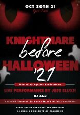 Knightmare Before Halloween 2021 Tickets | Larned | Knights of Columbus ...
