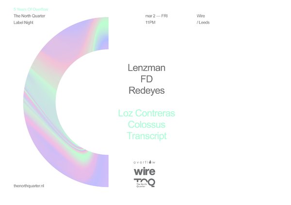 5 Years Of Overflow - The North Quarter LDS Tickets | Leeds | Wire ...